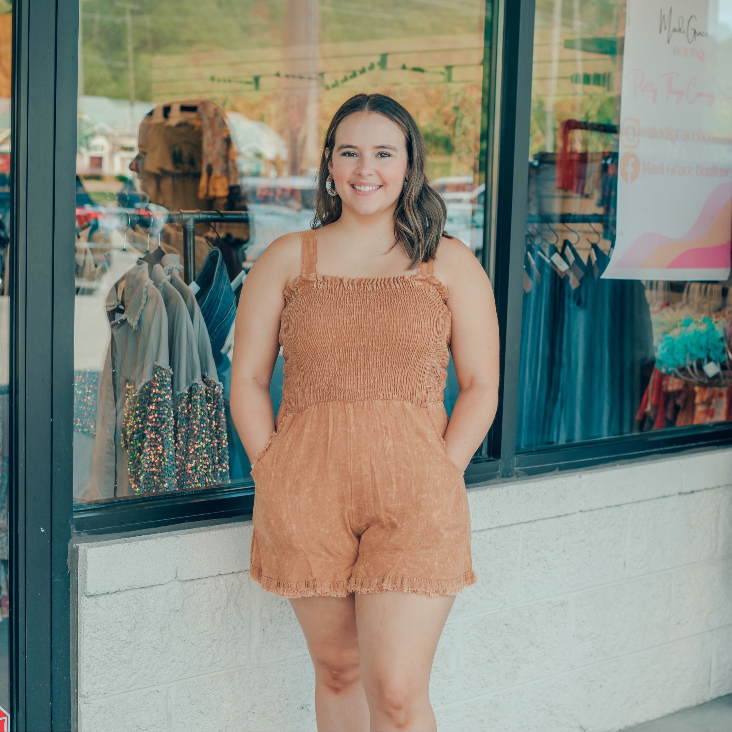 BOHO BREEZE ROMPER | Madi Grace Boutique